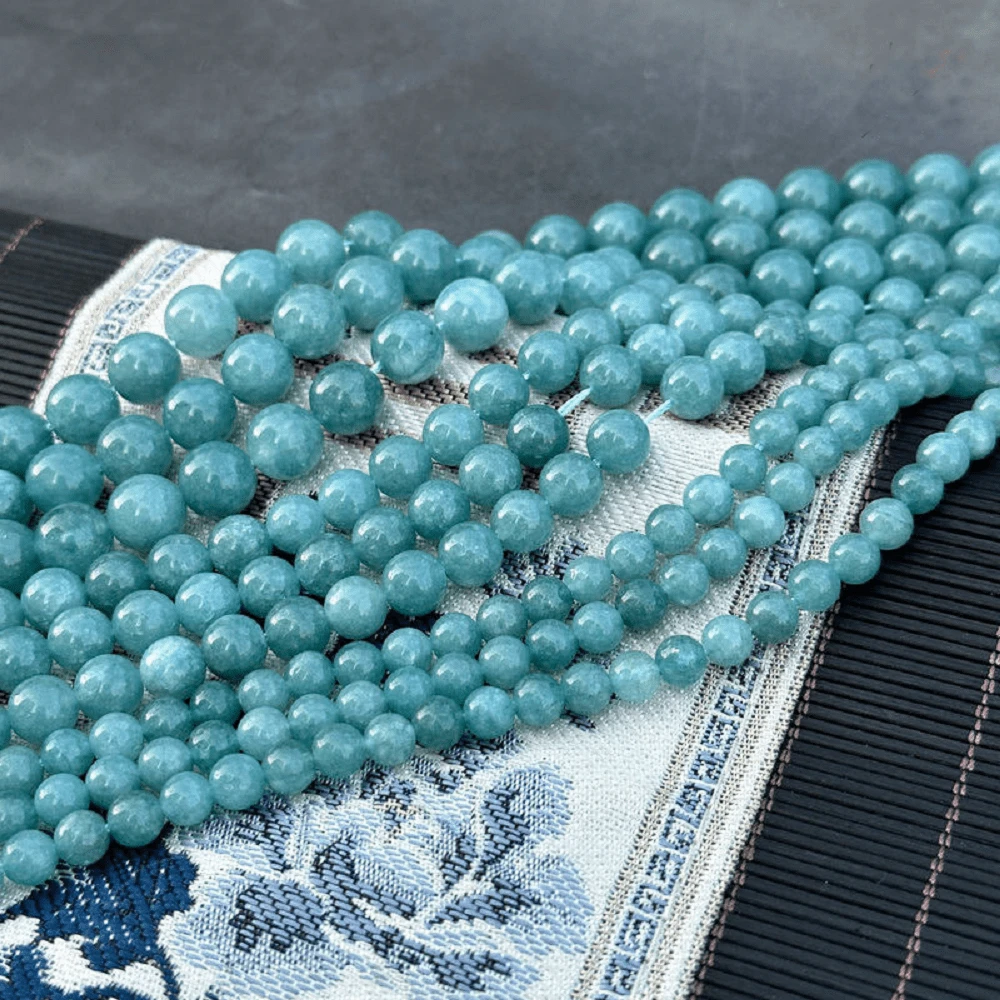1 Strand Of Natural Old Mine Tianhe Stone Beads Semi-Finished Product ...