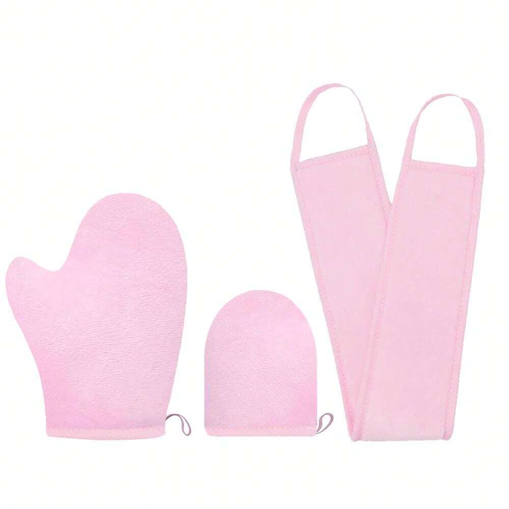 3 In 1 Self Tanning Mitt Applicator Kit Self Tan Mit Self Tanner Mitt ...