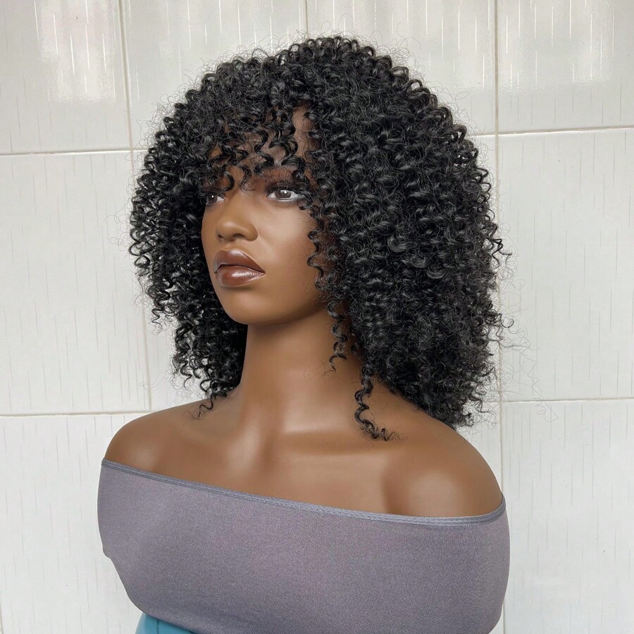 Perucas cacheadas afro de fibra importada Kanekalon para , perucas ...