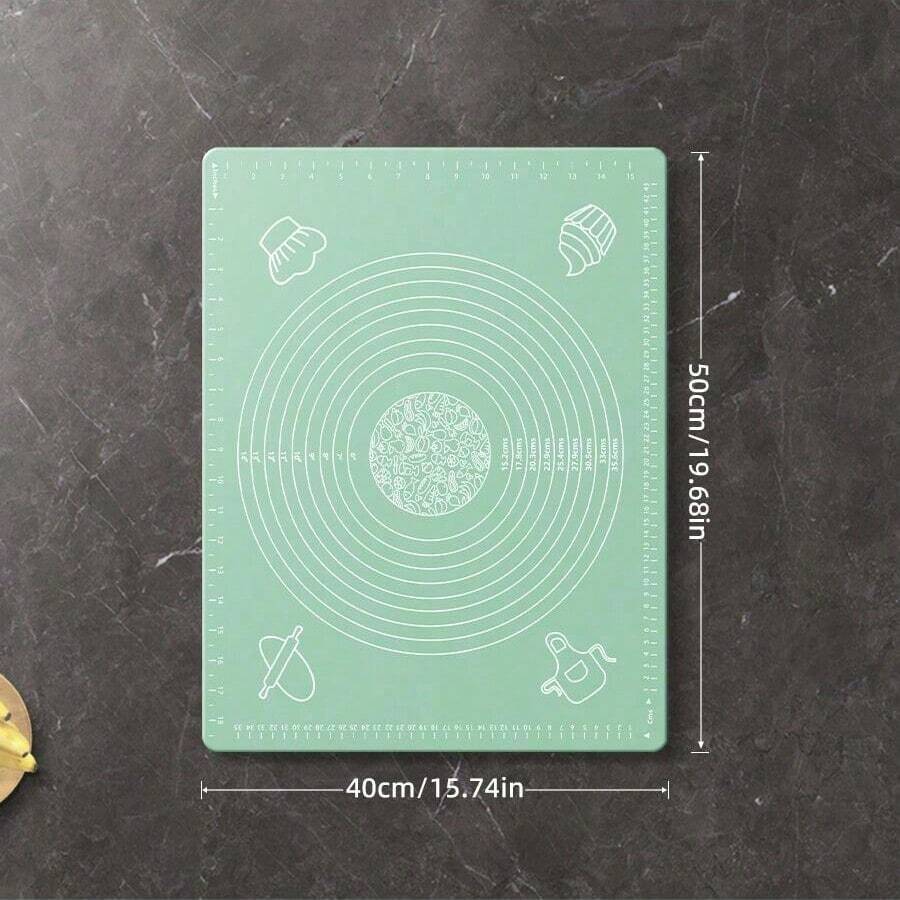 Oversize 70/65/50cm Silicone Baking Mat Pastry Rolling Kneading Pad ...