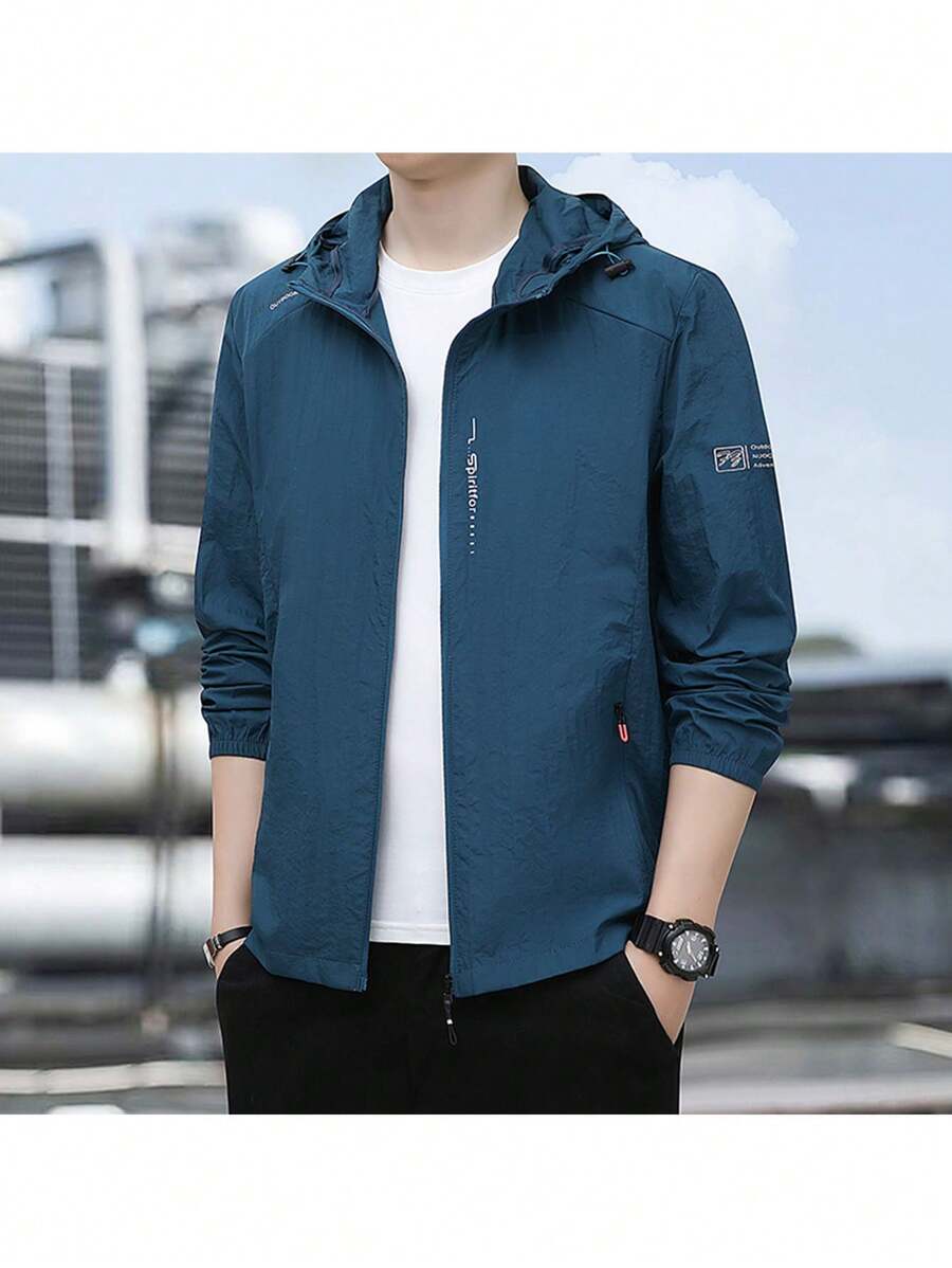 Men New UPF50+ Lightweight Sun Protection Clothes Summer Breathable ...