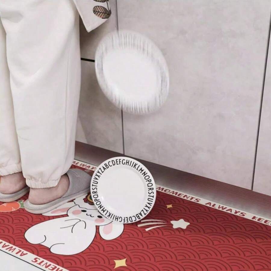 1pc Kitchen Silicone Mat, All Seasons General Silicone Diatom Mud Mat ...