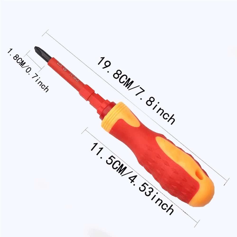7 In 1 Home Insulated Screwdriver Set Electrician Home Decoration ...