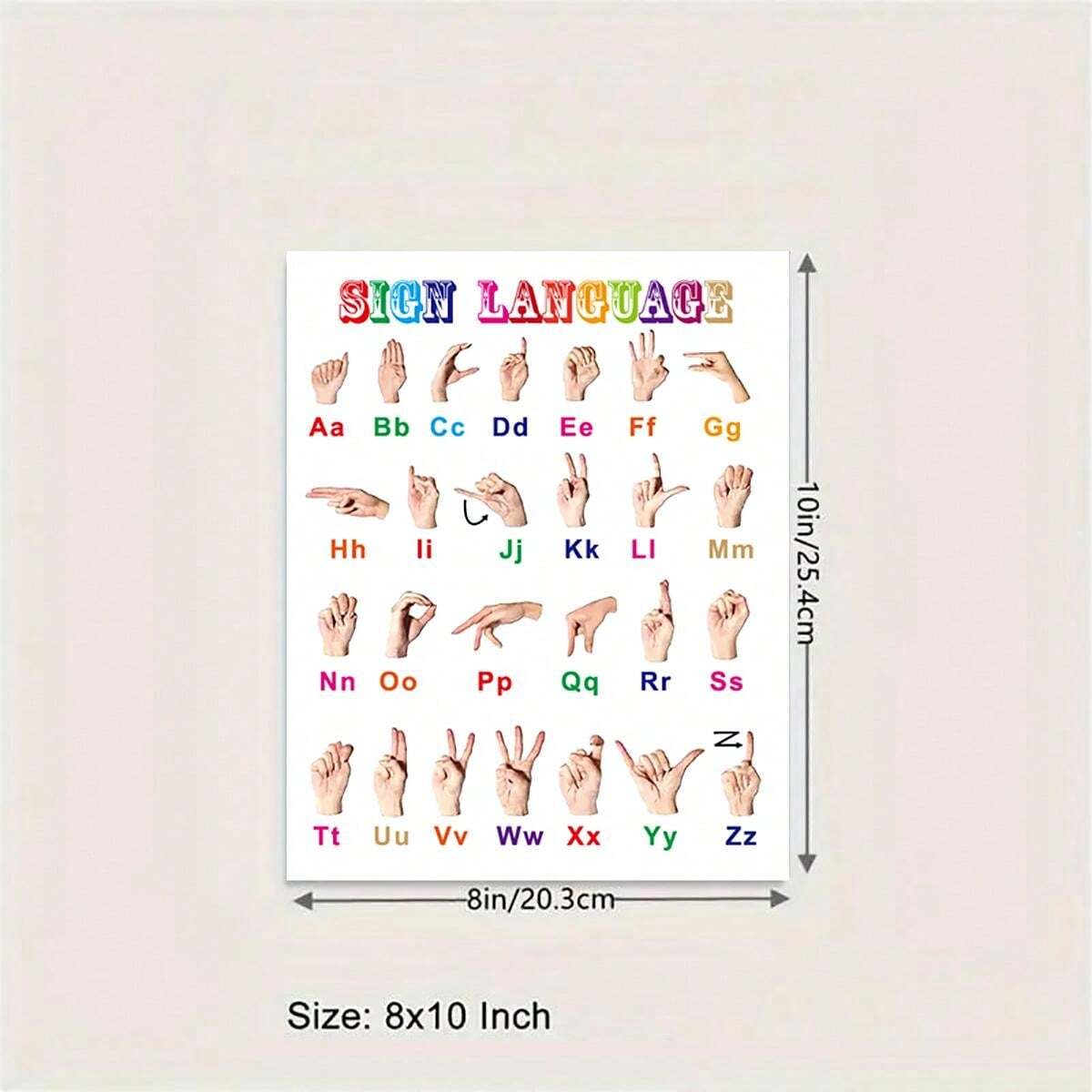 8.66in*10.7in, Including Wooden Frame, 8in*10in Synthetic Paper Sticker ...