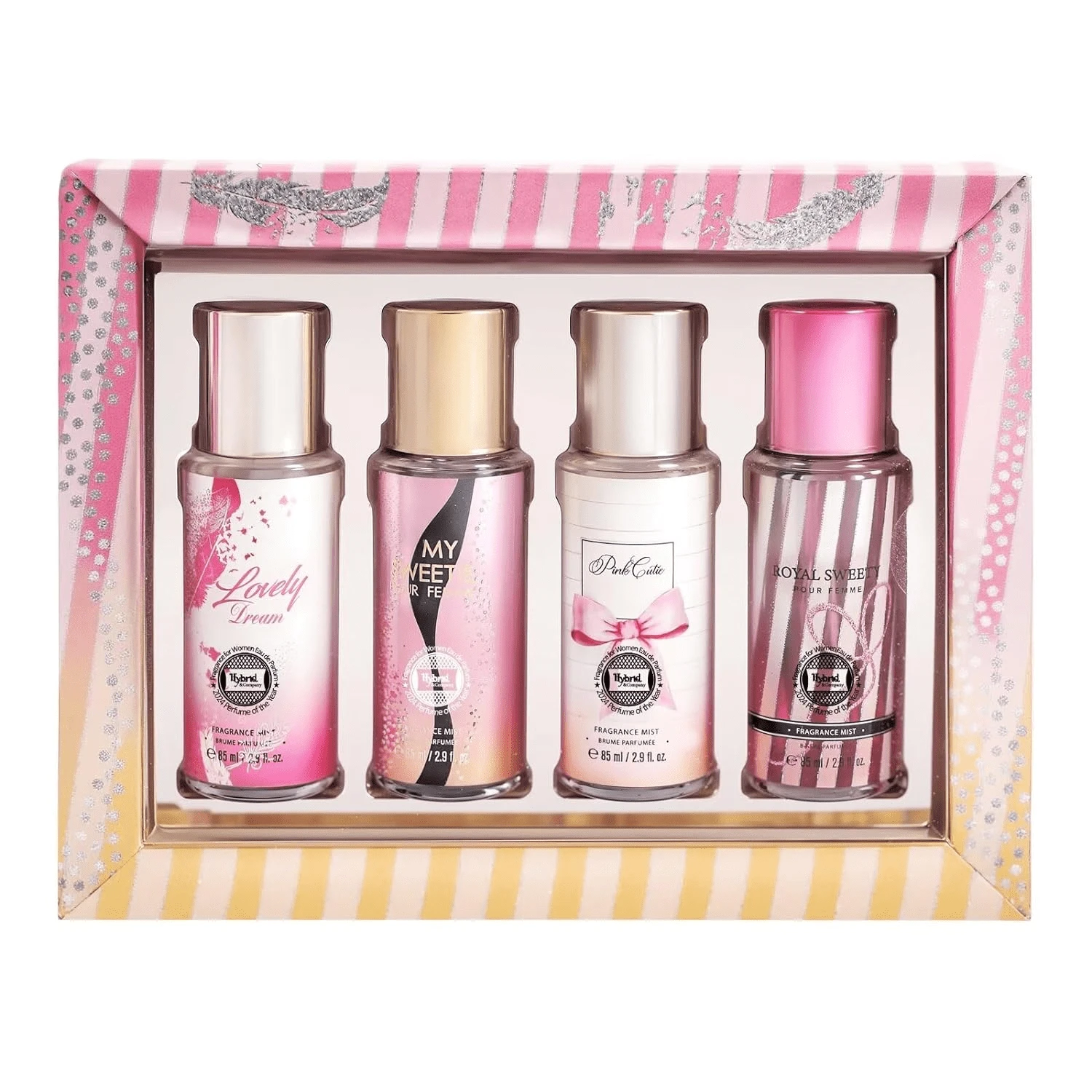 Women 4 Pcs Gift Set Fragrance Mist 85Ml | SHEIN USA