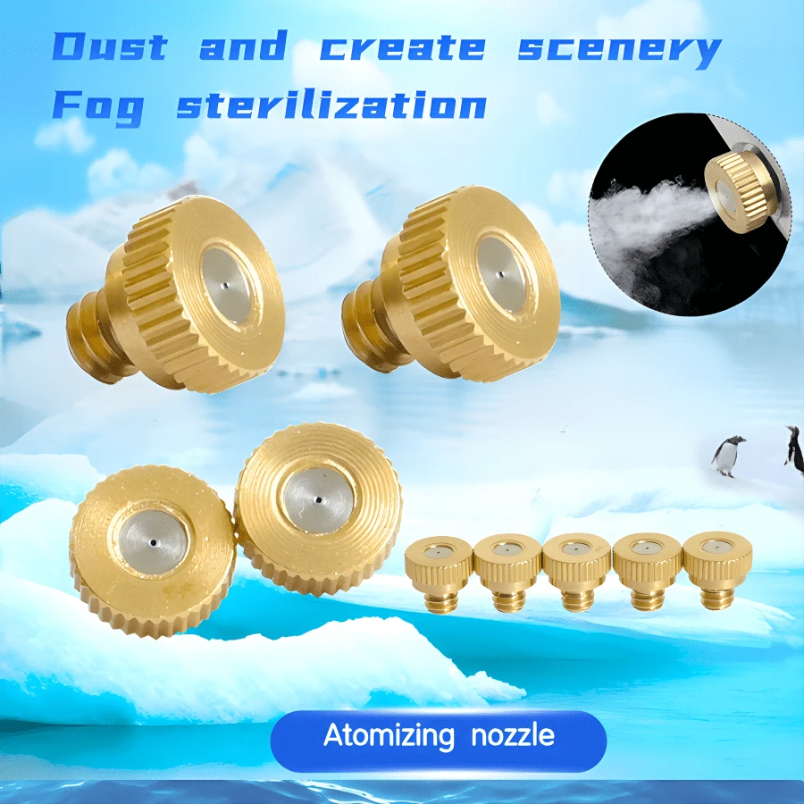 50pcs/Set 0.5mm Aperture Copper Energy-Saving Low-Pressure Misting ...