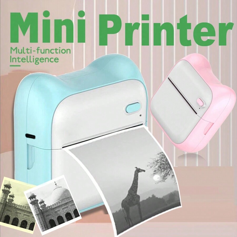 Thermal Mini Printer (Note: Can Choose Printing Paper Or Standalone ...