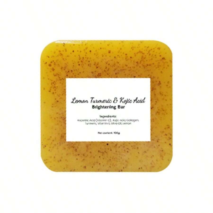 Turmeric Soap, Lemon Soap, Glycerin Handmade Cold Process Soap, Ginger ...