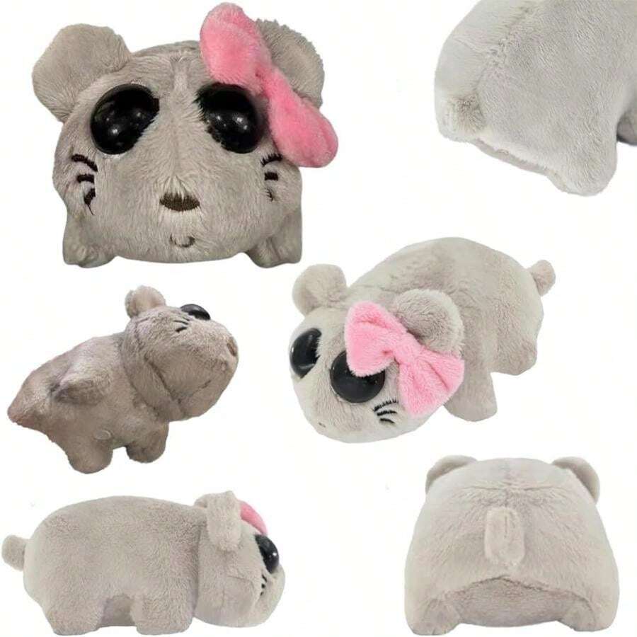 Sad Hamster Meme Plush Toy Stuffed Animal With Built-In Button For ...