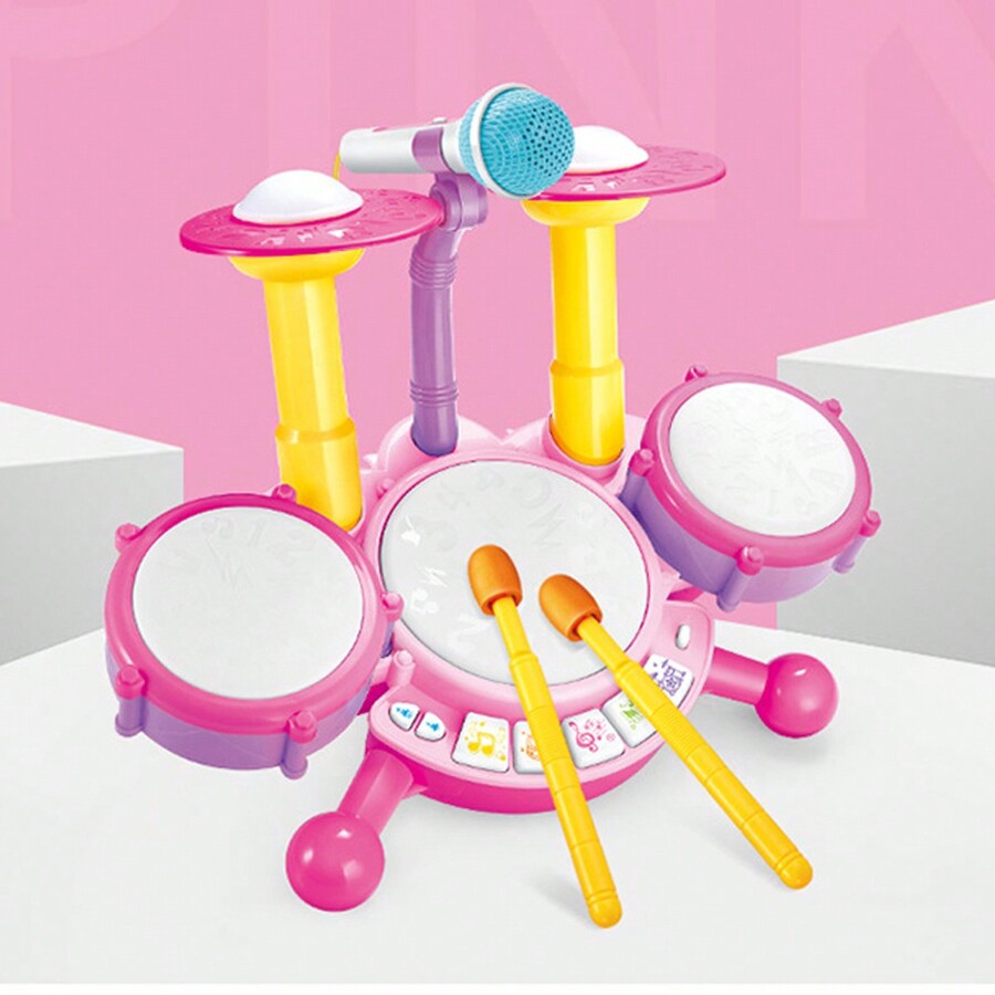 Kids Drum Set For Toddlers 3+, Baby Drum Set Musical Toddlers Drum Toys ...