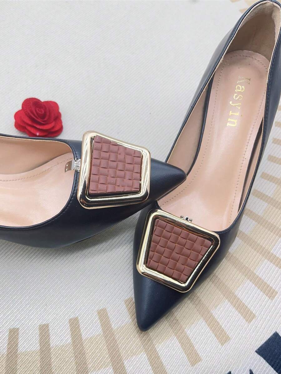 Detachable Shoe Buckles For High Heels, Removable Shoe Clips, Patent ...