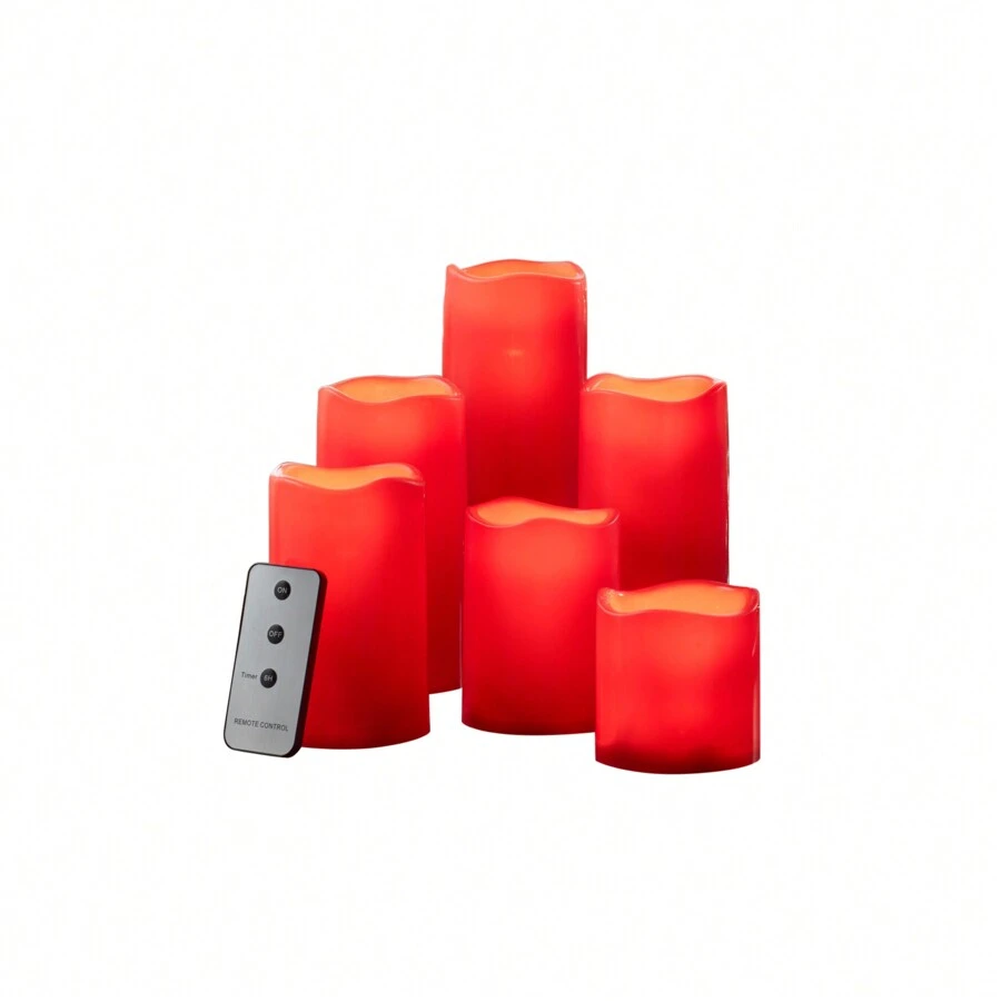 BrylaneHome Remote-Controlled Led Candles, Set Of 6 | SHEIN USA