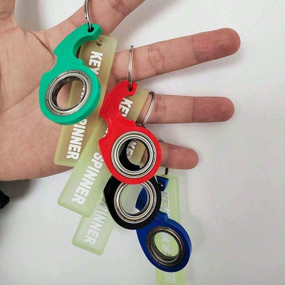 New Finger Keychain With Glow-In-The-Dark Stick, Easy Way To Relieve ...