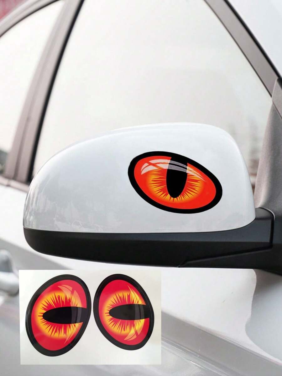 Eye Pattern Vinyl Car Decal, Perfect For Decorating Your Beloved Car ...