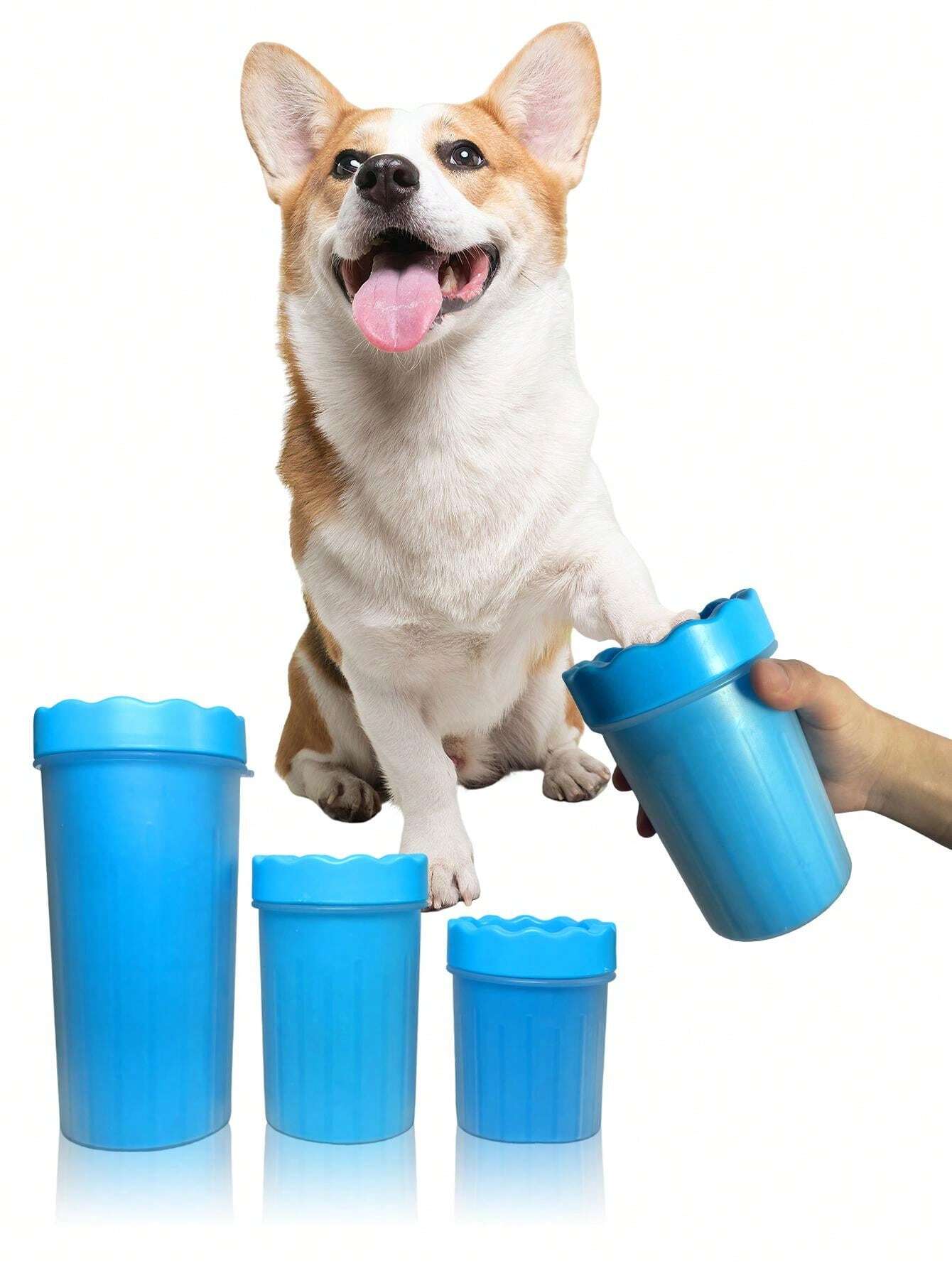 Cat And Dog Foot Washing Device Claw Cleaning Beauty Massage Pet Foot ...