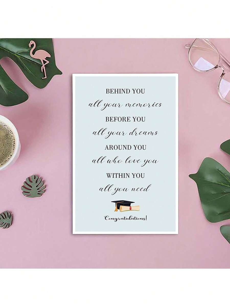 Graduation Greeting Card, Friend Graduation Card_Unique Graduation Poem ...