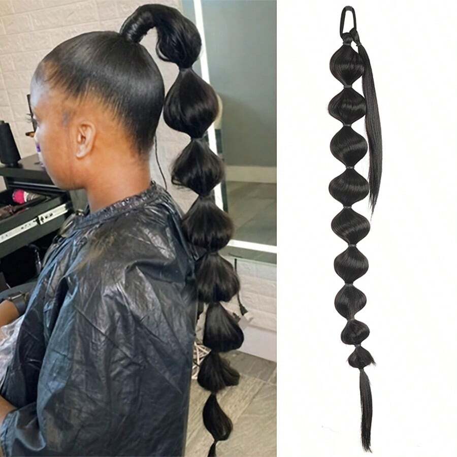 Synthetic Lantern Lraids Ponytail Extension Drawstring Ponytail With ...