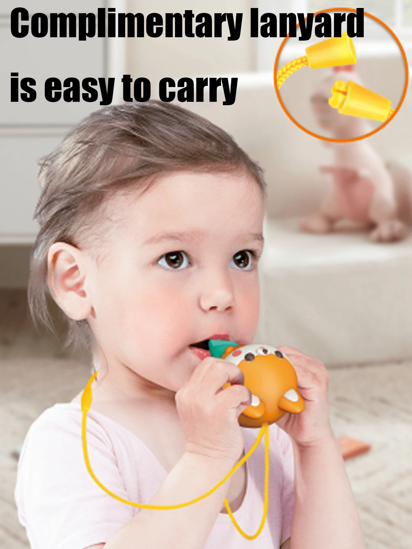 A Cartoon Cute Pet Whistle Toy (Random Color), No Battery Required ...