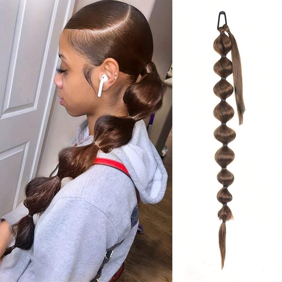 Synthetic Lantern Lraids Ponytail Extension Drawstring Ponytail With ...