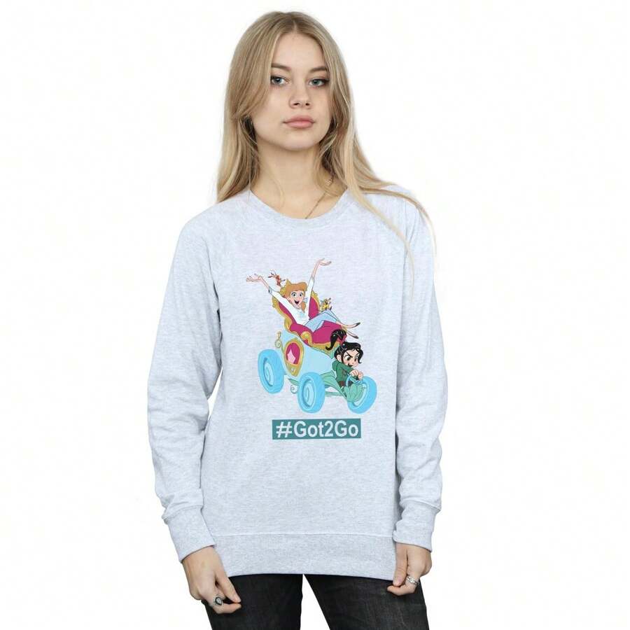 Disney Disney Disney Womens/Ladies Wreck It Ralph Cinderella And ...