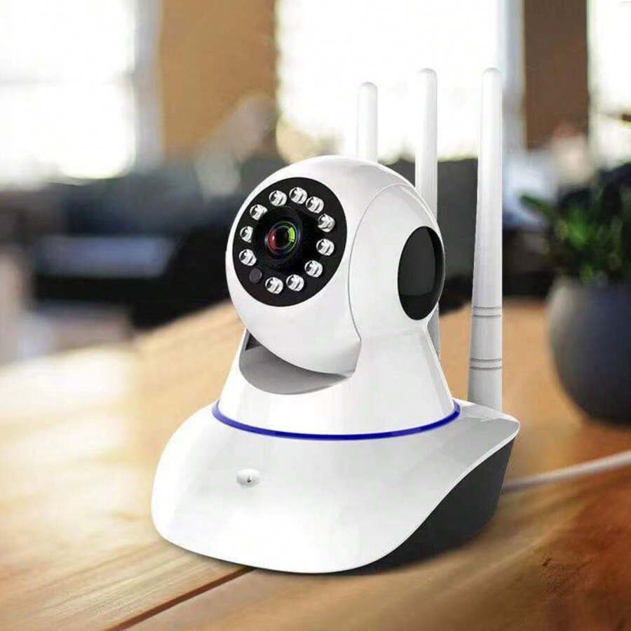 Security Camera IP Wifi Robot 3 Antennas Yoosee System Night Vision ...