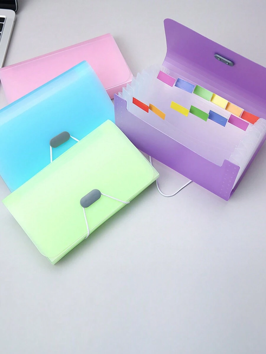 13-Pocket Small Accordion File Organizer A6 Waterproof Receipts Holder ...