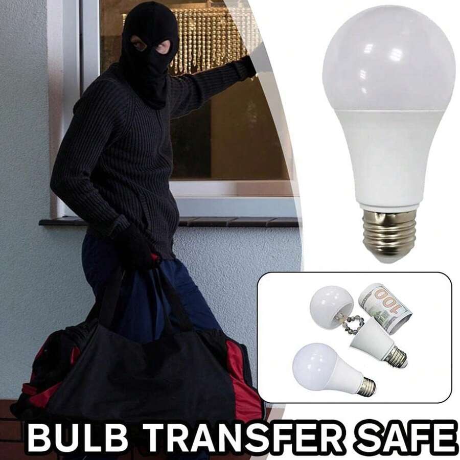 1PC Lightbulb Diversion Safe - Hidden Secret Compartment To Hide Money ...