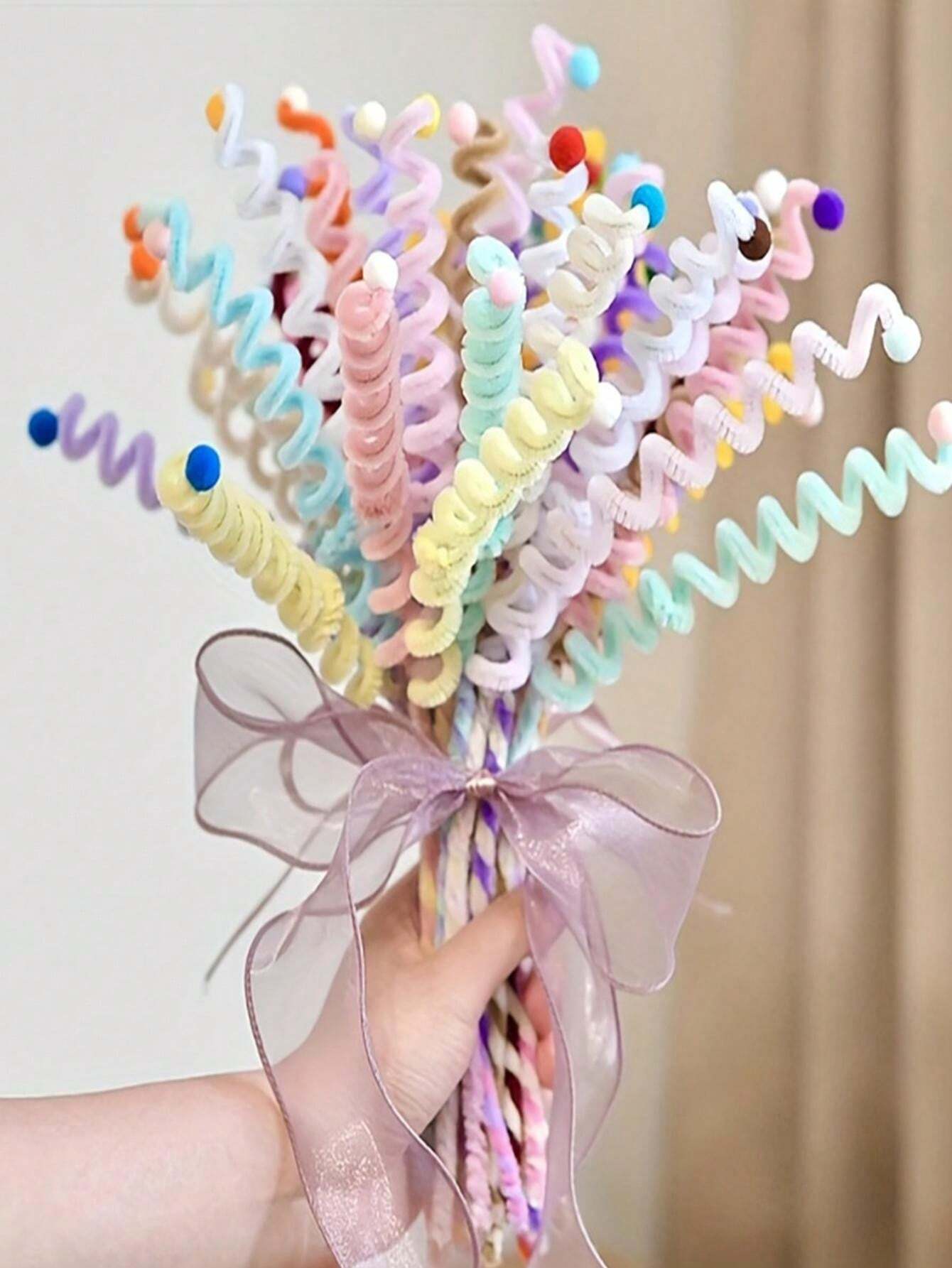 30/100 pièces Bâtonnet de Macaron en couleur aléatoire, sac de ...