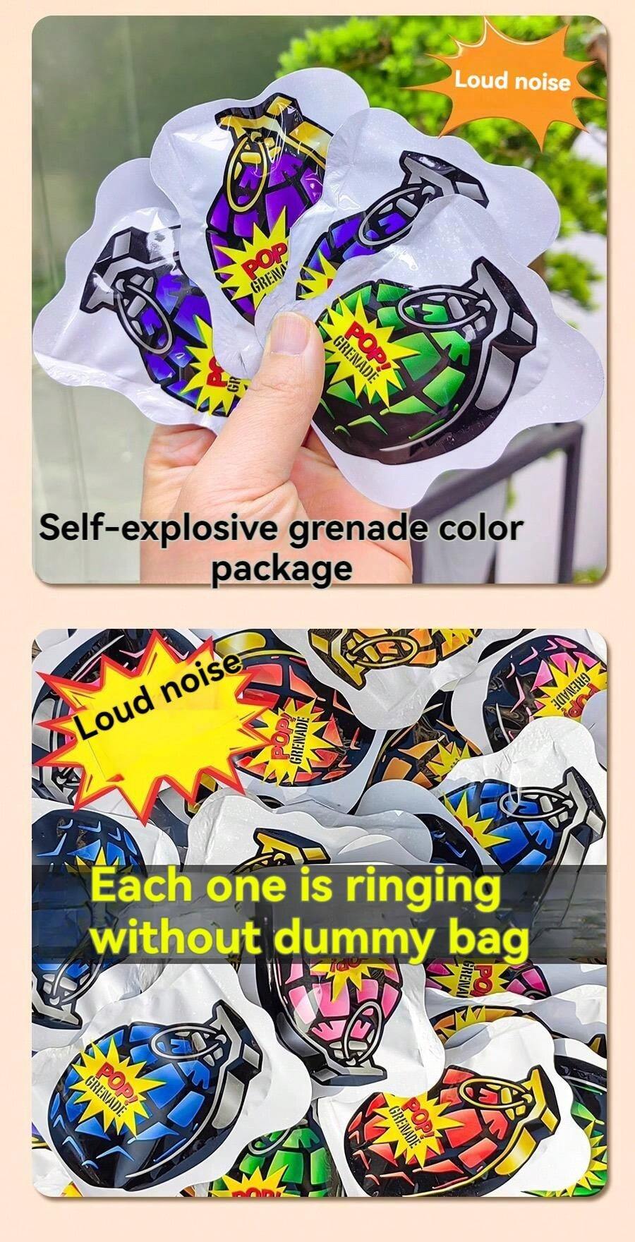 30pcs Prank Realistic Hand Grenade Party Prop, Party Joke Scare Toy ...