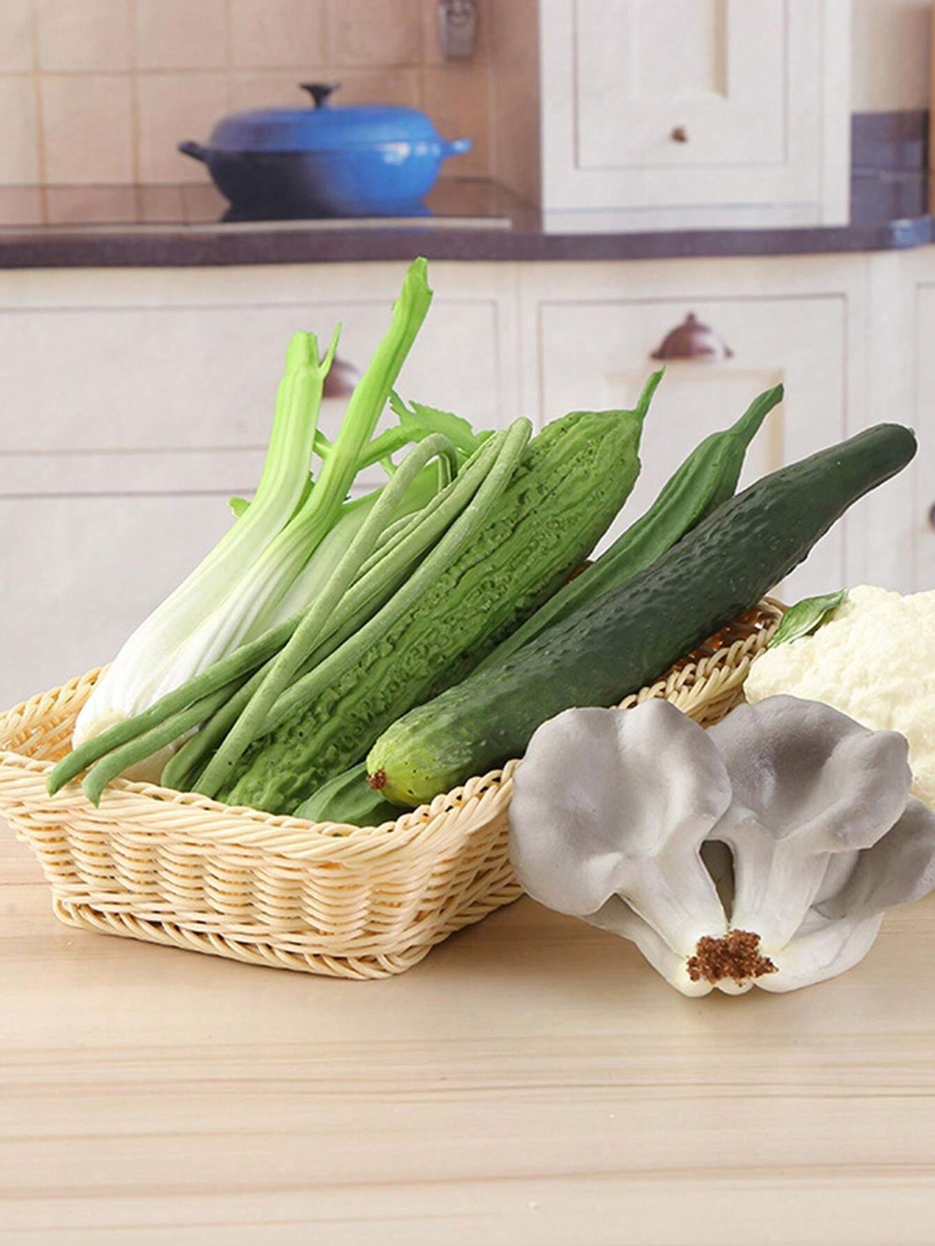 1 pezzo Modello di vegetali simulati Mini cetriolo ad alta imitazione ...