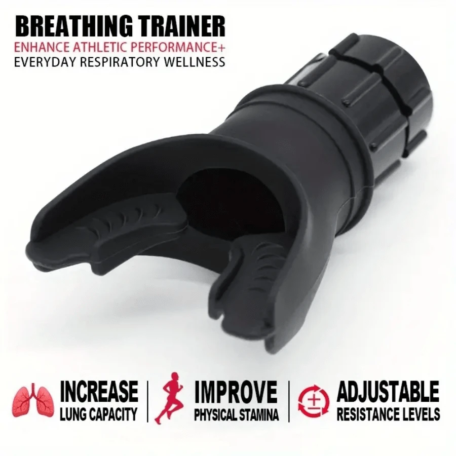Portable Lung Capacity Training Device With Adjustable Resistance For ...