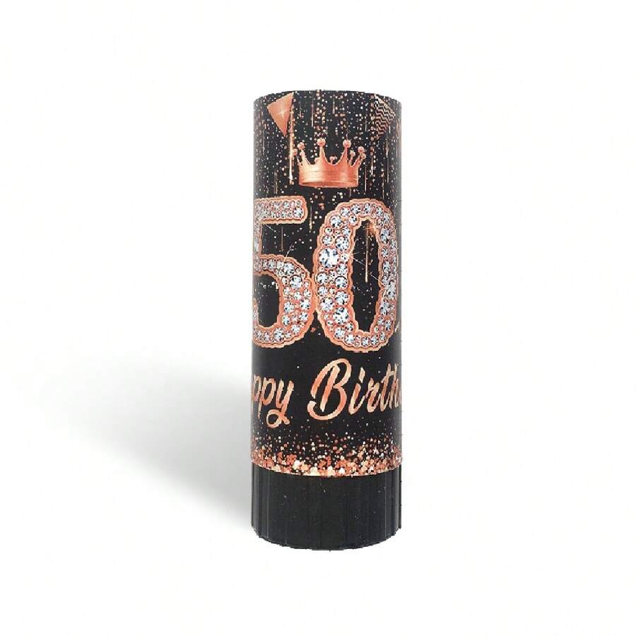 4PCS Birthday Push Pop Confetti Fireworks Tube Confetti Cannons Rose ...