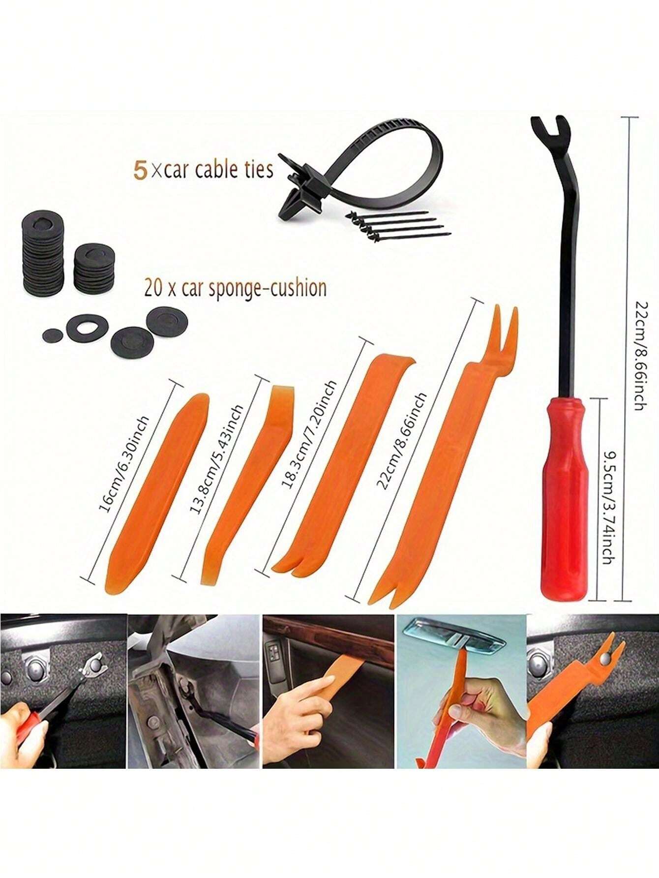 Robuster Auto-Befestigungsclip-Set - einfache Installation ...