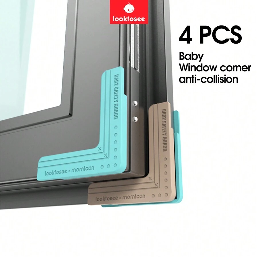 (4pcs) Window Corner Protectors, Anti-Collision Corners, Edge ...