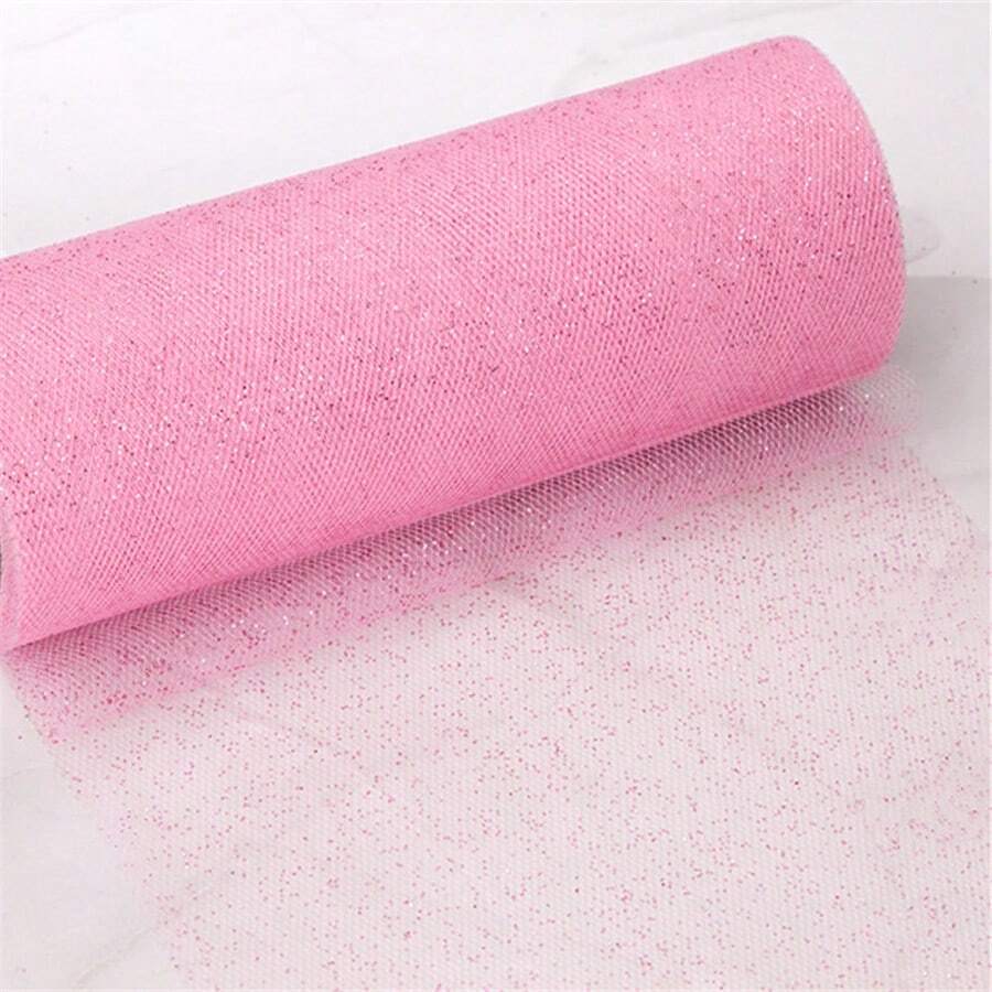 10 Yards 15cm Sparkling Tulle Roll Glitter Netting Mesh Ballet Skirt ...