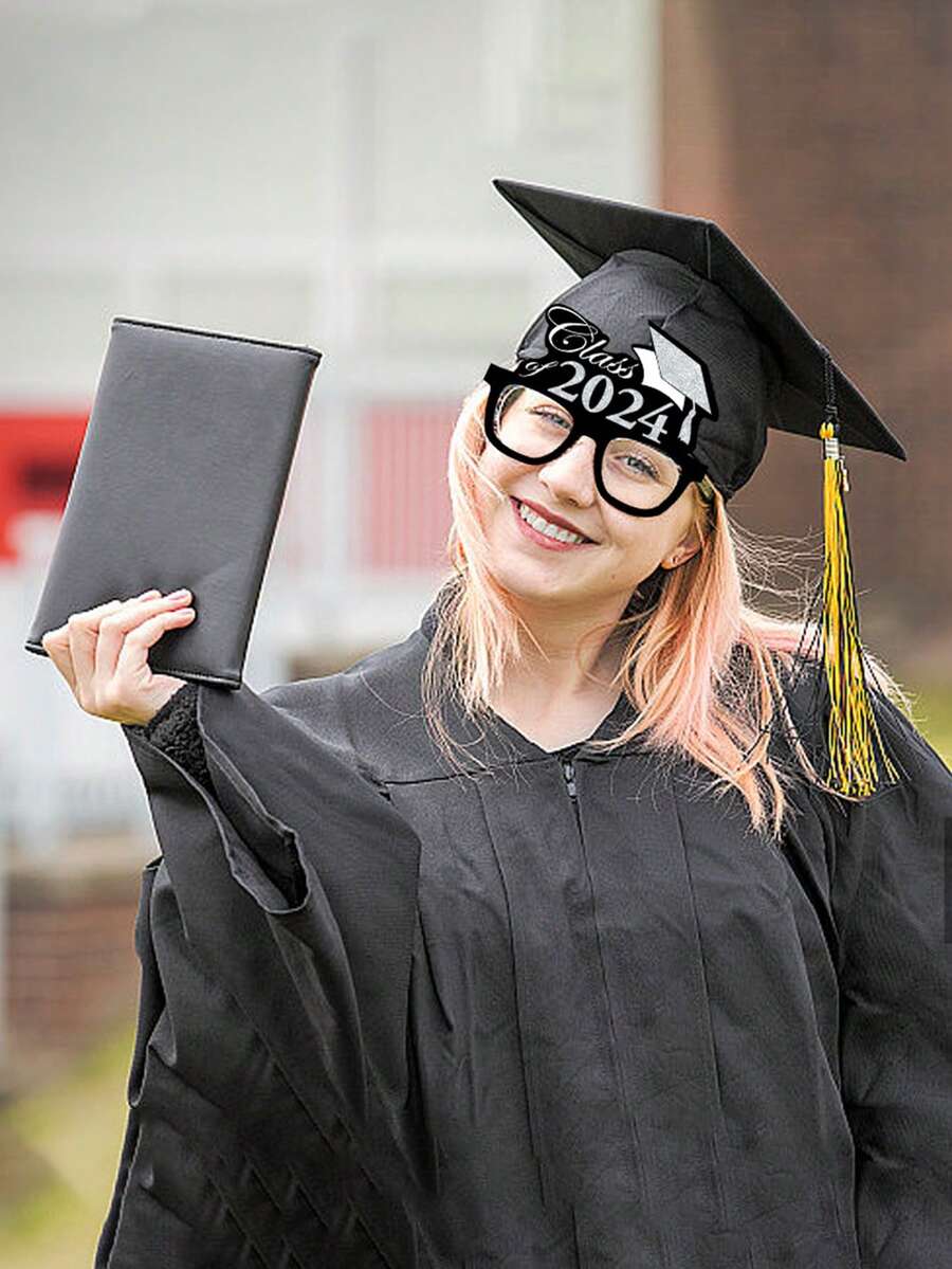 1set/6pcs- 2024 Graduation Season Eyeglasses Decoration, 6 Different ...