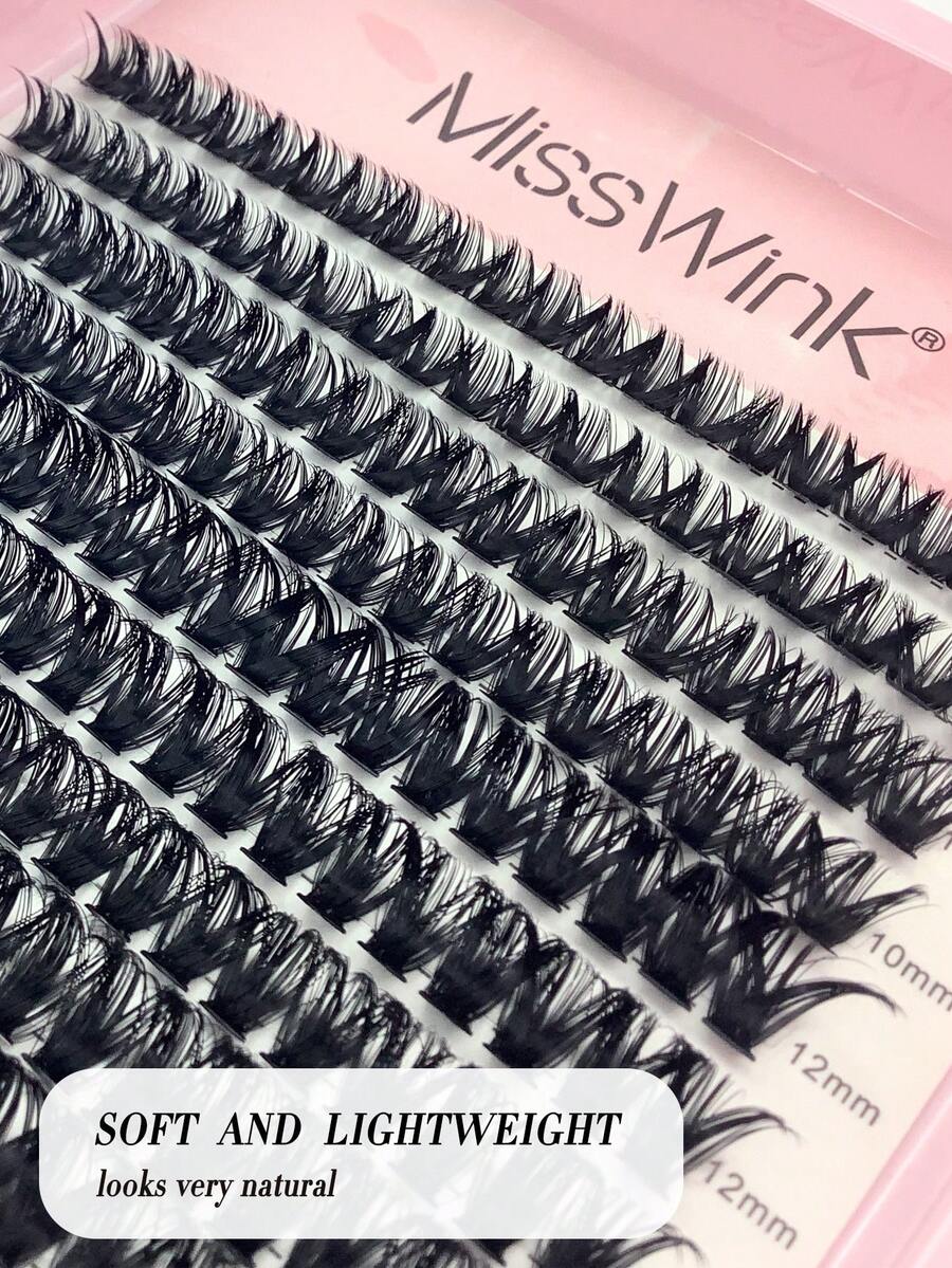 60D 8-16mm Mixed Length 240pcs/12rows Strong Curled C/D Curve Water ...