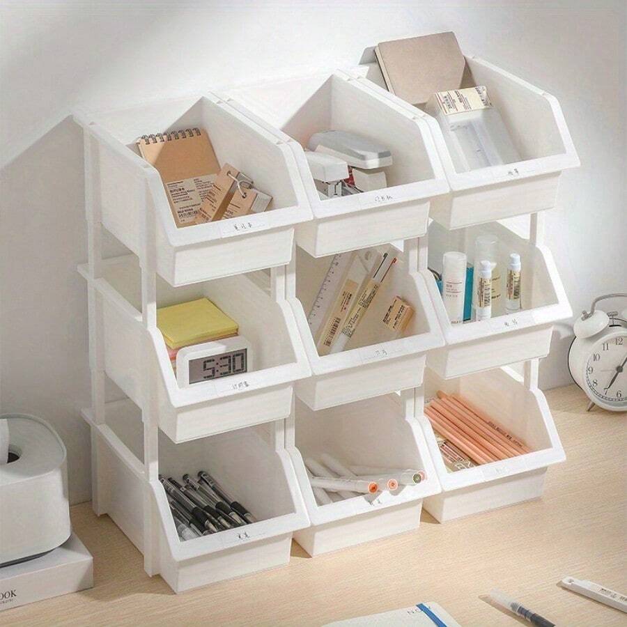 It Can Be Assembled, The Storage Box Without A Lid Can Be Stacked In ...