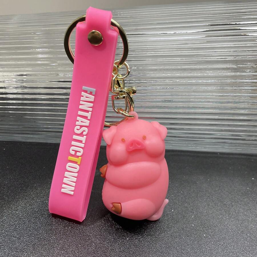 Cartoon Gravity Falls Figure Keychain Lovely Cute 3D Mabel Dipper Wendy ...