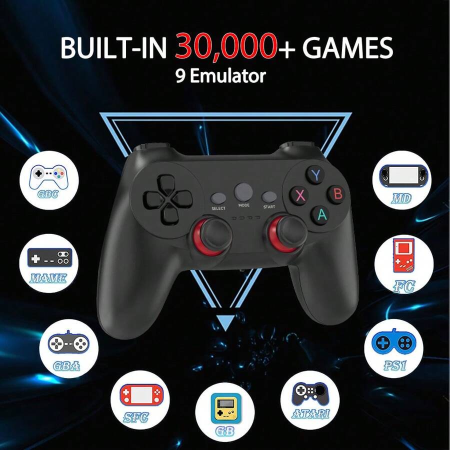 Retro Handheld Game Console, Wireless Home Game Console, With 30000 ...