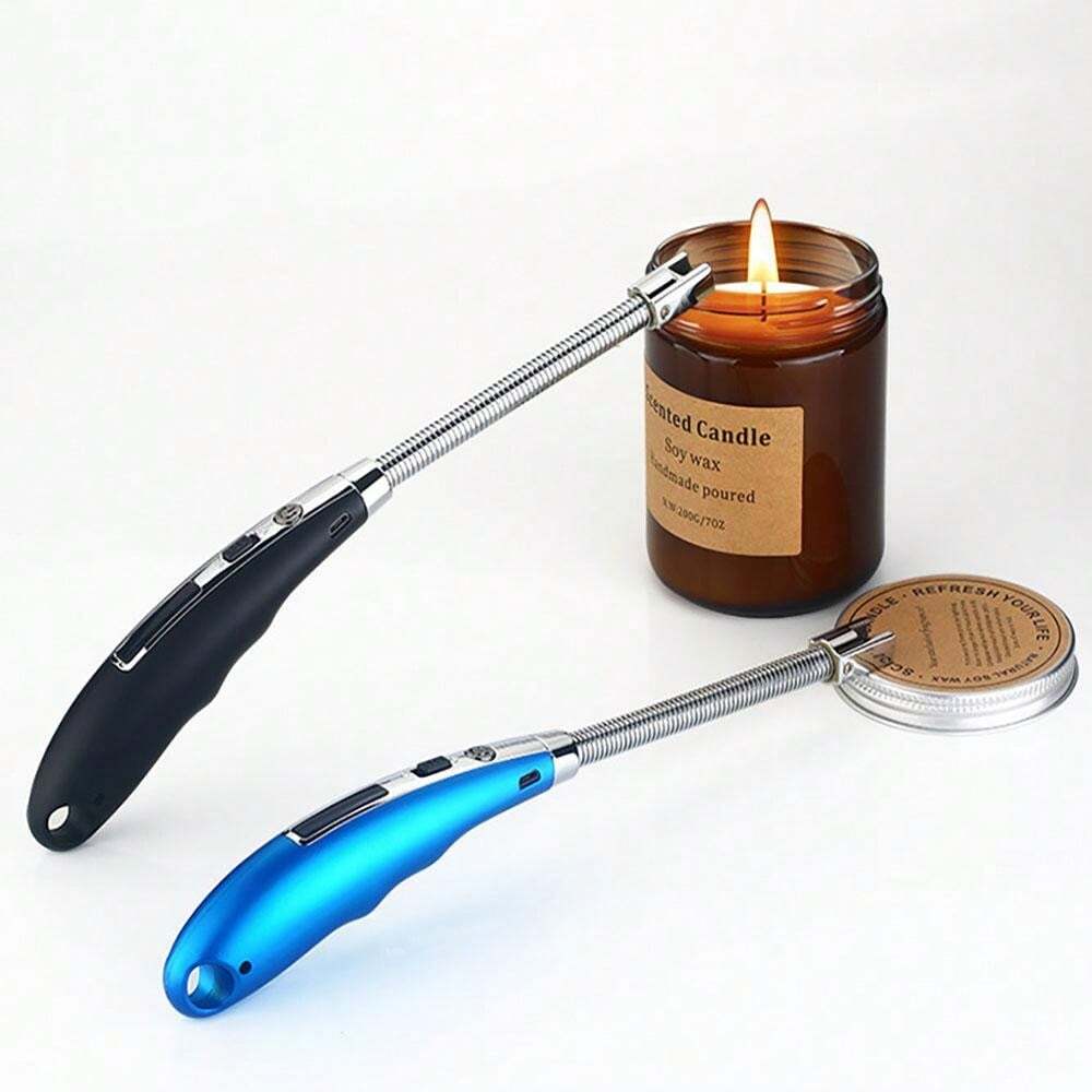 Rechargeable Arc Flameless Plasma Lighter - Windproof Kitchen USB ...