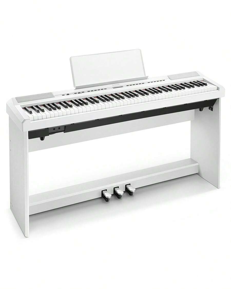 Donner DEP-20 Beginner Digital Piano 88 Key Full Size Weighted Keyboard ...