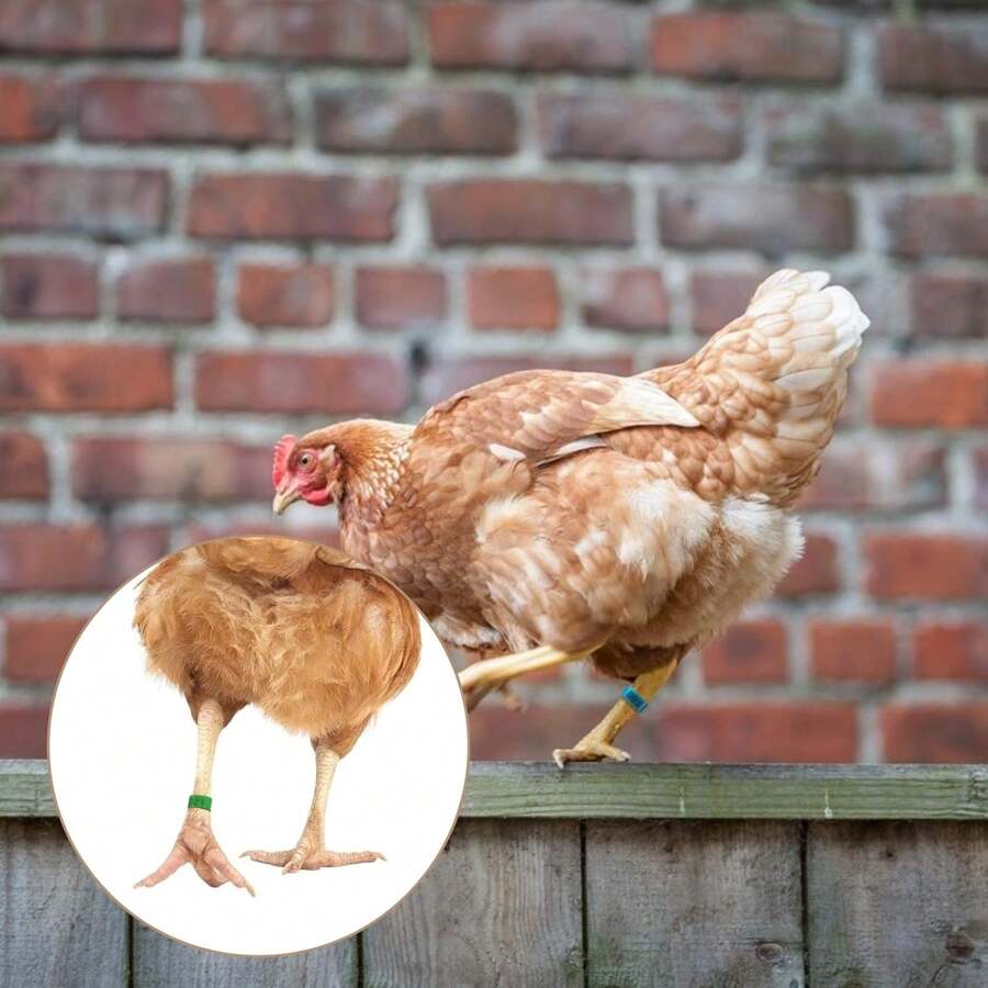 200Pcs Coturnix Quail Leg Bands Baby Chick Leg Bands Multicolor Quail ...