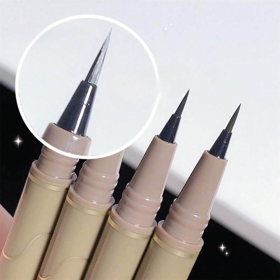 Quick-Dry & Long-Wearing Liquid Eyeliner Pen - Waterproof, Smudge-Proof ...