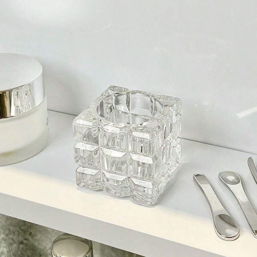 Transparent Square Aroma Bottle With Rattan Stick For Home Fragrance ...