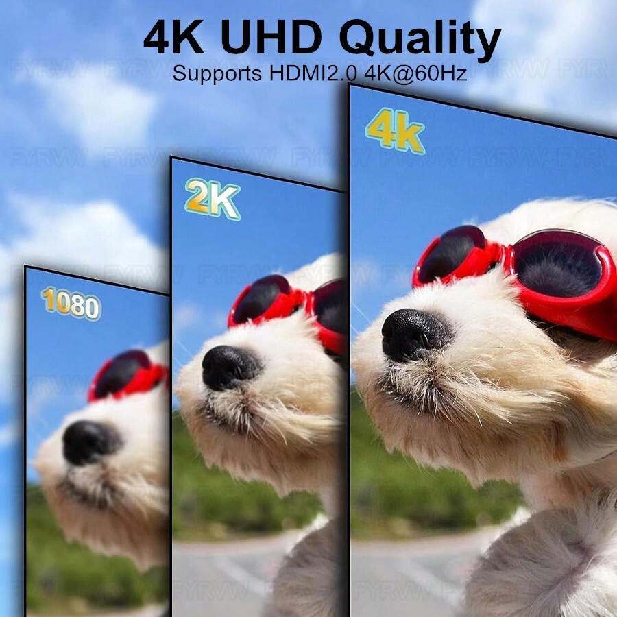 Micro HDMI-Compatible To HDMI-Compatible Cable 4K HDR ARC For GoPro ...