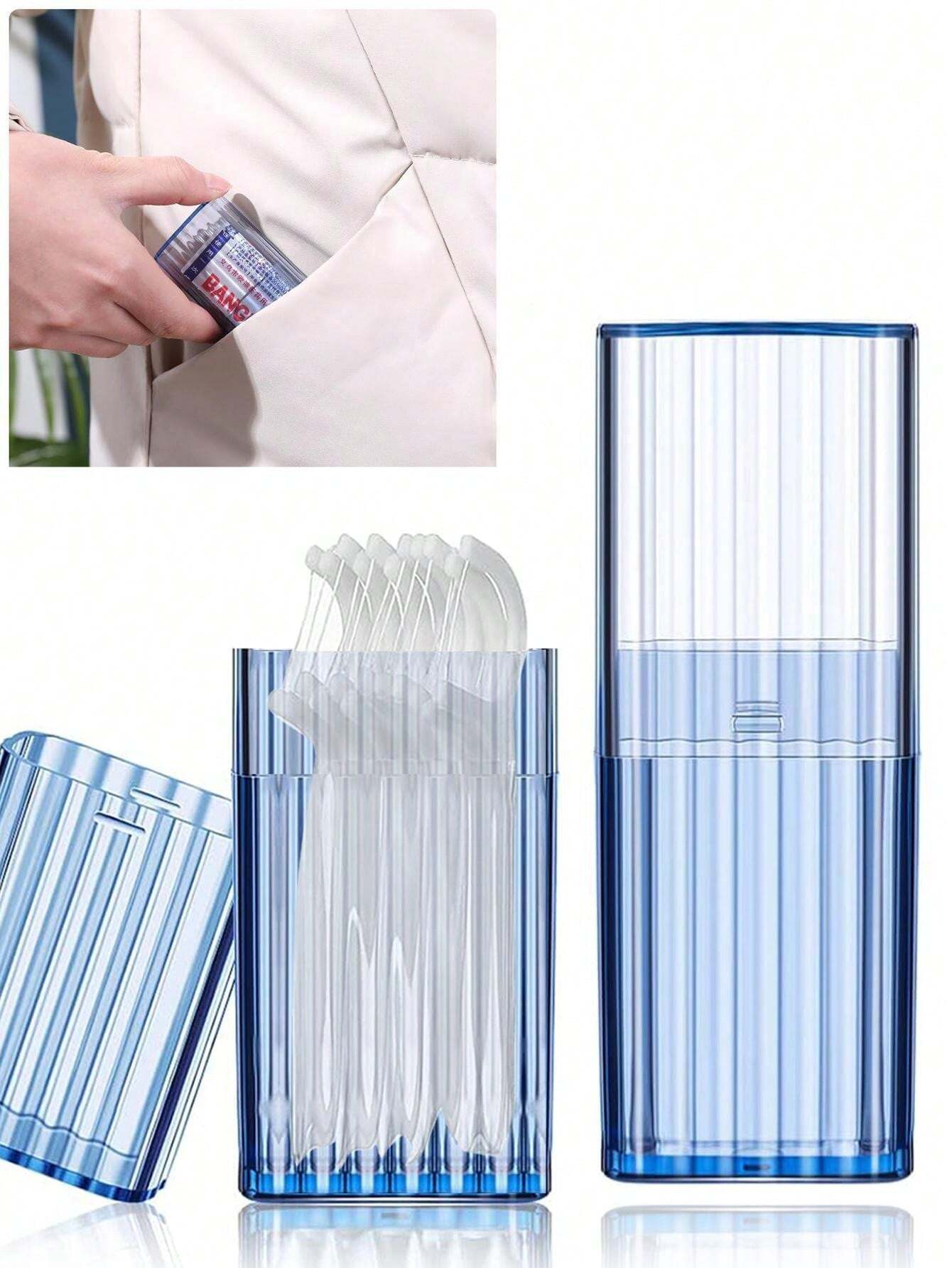 Distributeur de soie dentaire Portable Boîte de rangement de soie ...