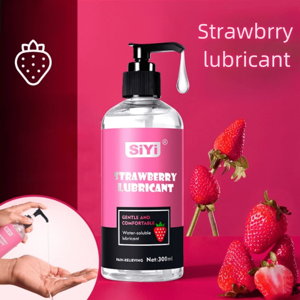 1PC Strawberry Fruit Flavor Lubricant Private Water-Based Personal Lubricant, Which Is Closer To ...
