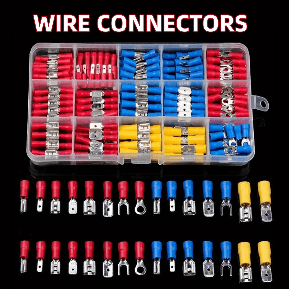 280/300 PCS Heat Shrink Wire Connectors Kit Multipurpose Electrical ...