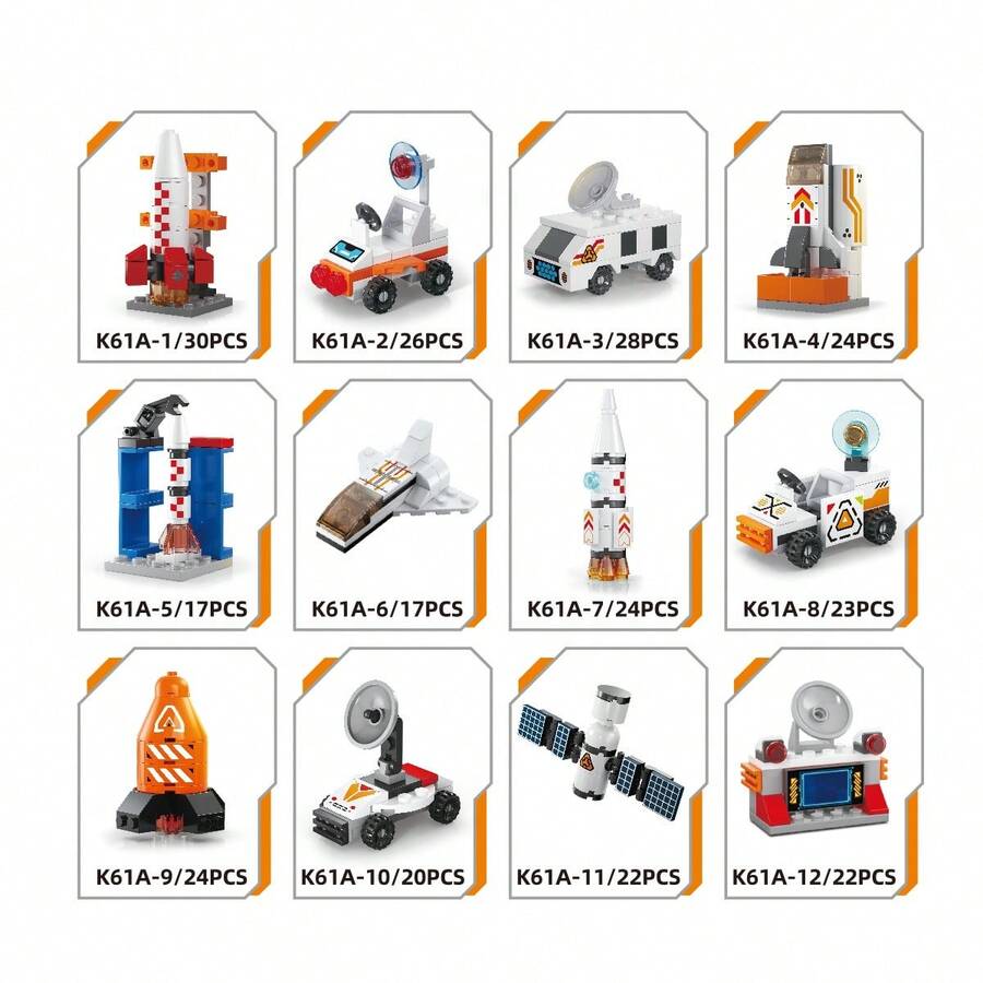 12-In-1 Aerospace Rocket Capsule Toy Vending Machine Gift For Kids ...